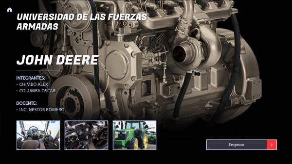 PRESENTACIÓN MOTOR JOHN DEERE | Genially