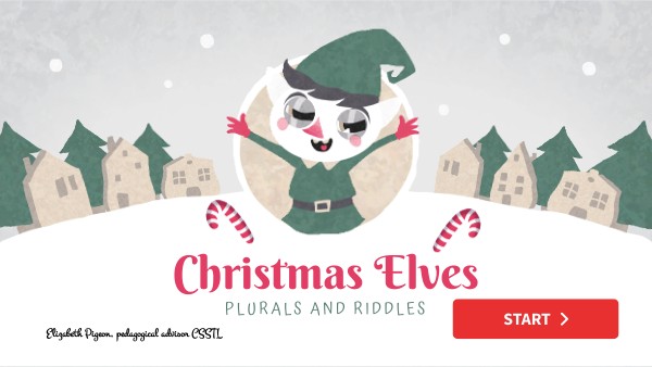 CHRISTMAS ELVES VOCABULARY AND RIDDLES | Genially