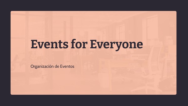 Events for Everyone