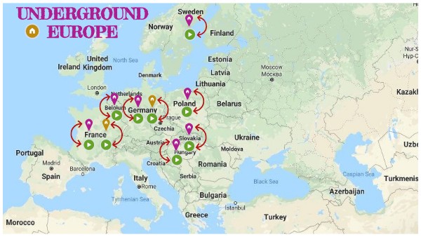 UNDERGROUND EUROPE | Genially