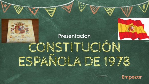 Presentación de la constitución española | Genially