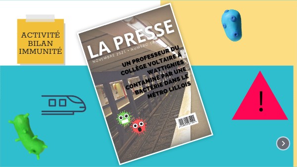 Contamination immunité (Cycle 4) | Genially