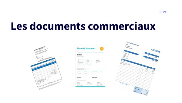 Les documents commerciaux | Genially