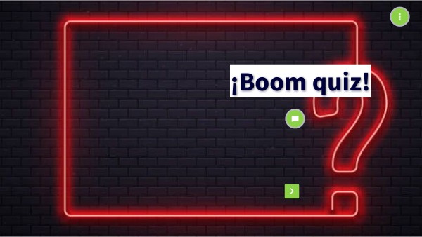 Boom quiz | Genially