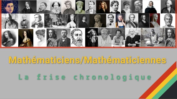 Les mathématiciens en frise