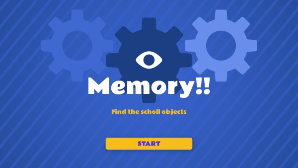 Memory - School objects