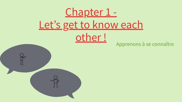 Get to know each other | Genially