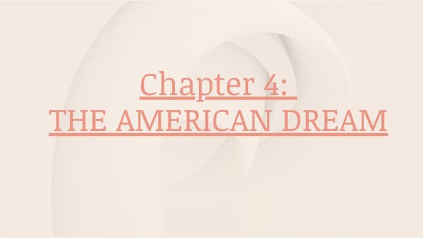 American Dream SI | Genially