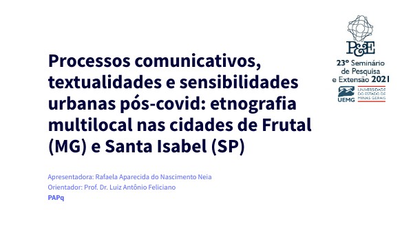 Processos Comunicativos