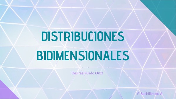 Estadística bidimensional | Genially