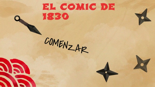 PRESENTACIÓN COMIC DE 1830