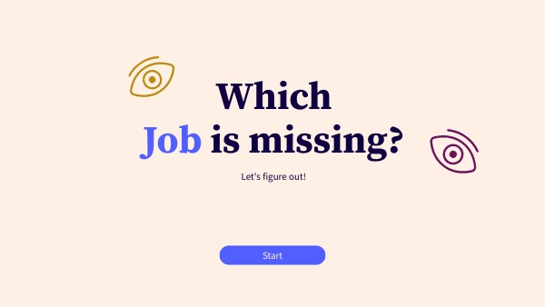 which job is missing?