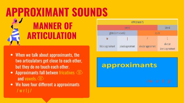 Approximant sounds