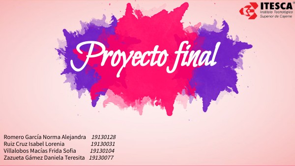 C3 A3 Proyecto final