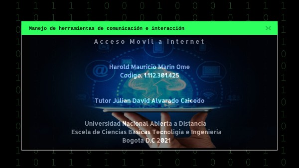 Acceso Movil a Internet | Genially