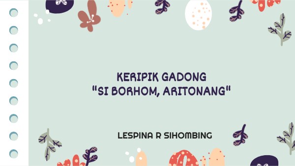 KERIPIK GADONG | Genially