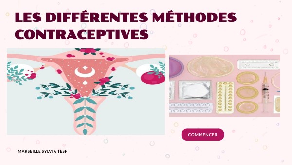 Les moyens de contraception | Genially