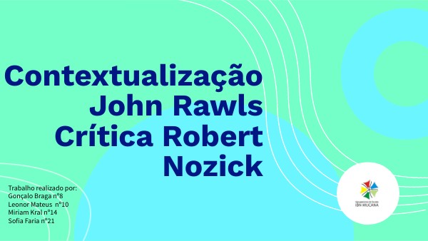 John Rwals and Robert Nozick | Genially