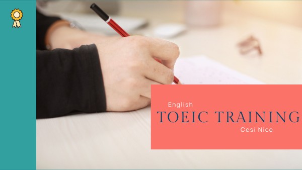 2nd session - TOEIC training - CESI Nice