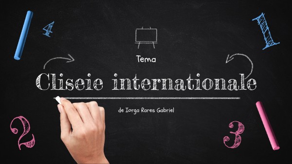 Cliseie internationale | Genially