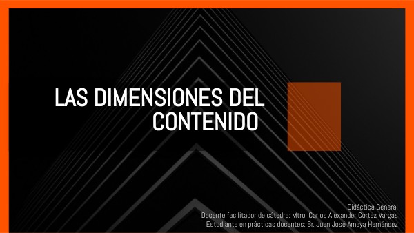 DIMENSIONES DEL CONTENIDO | Genially