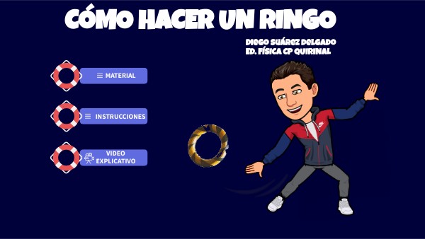 CÓMO HACER UN RINGO O DISCO VOLADOR