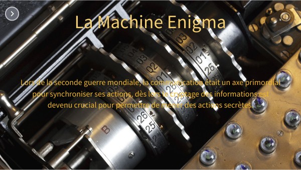 Projet Cryptographie Sujet ENIGMA