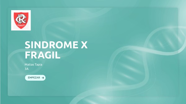 Sindrome X fragil | Genially