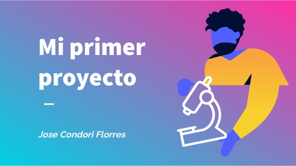 MI PRIMER PROYECTO