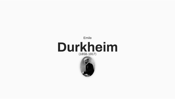 Durkheim