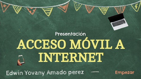 Acceso móvil a internet. | Genially