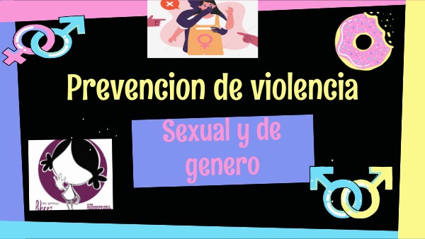 PrevenciÓn De La Violencia Sexual Y De Genero Genially 1853