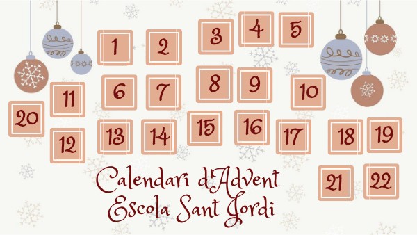 Calendari d'advent | Genially