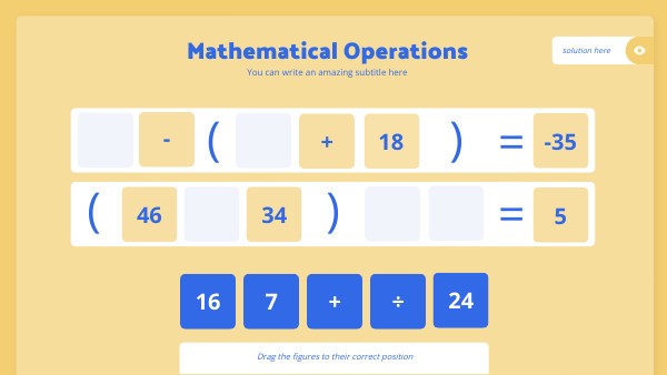 MATHEMATICAL OPERATIONS