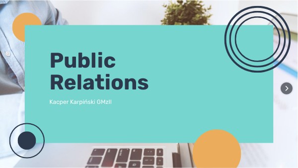PUBLIC RELATIONS | Genially