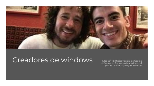 10 primeras Versiones de WINDOWS | Genially