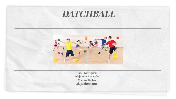 DATCHBALL | Genially