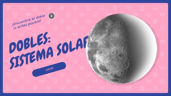 JUEGO DOBLES SISTEMA SOLAR