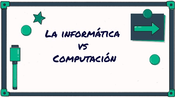 informática vs computación