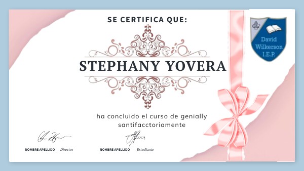 CERTIFICADO DIAGONAL | Genially