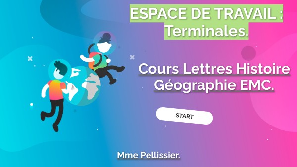 TERMINALES 2022-2023 - ESPACE DE TRAVAIL.
