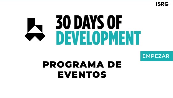 ES | 30 Days Of Development | Genially