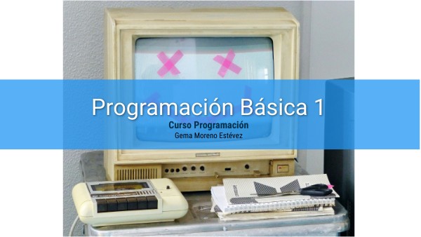 3. Programación Básica 1
