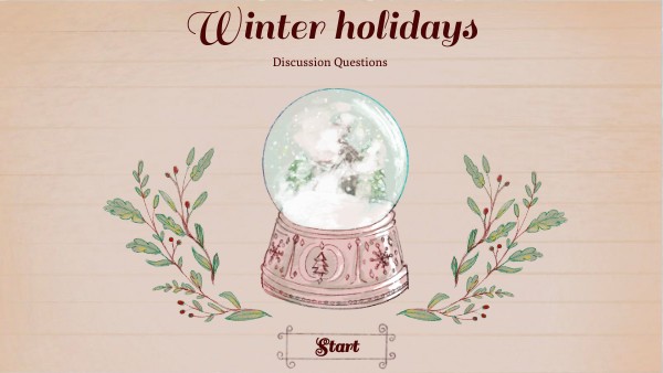After winter holidays discussion | Genially