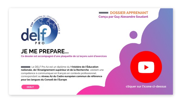 DELF PRO_je me prépare | Genially