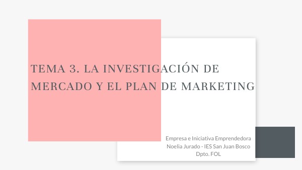 Tema 3 EIE | Genially