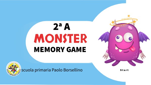 2a monster memory game | Genially
