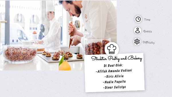 COOKING RECIPE PRESENTATION