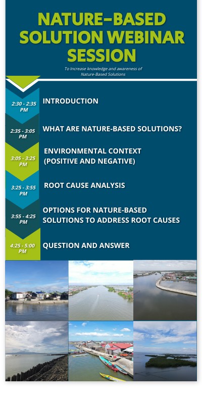 NATURE-BASED SOLUTION WEBINAR SESSION