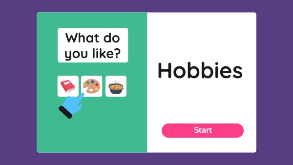 Hobbies 3 year | Genially